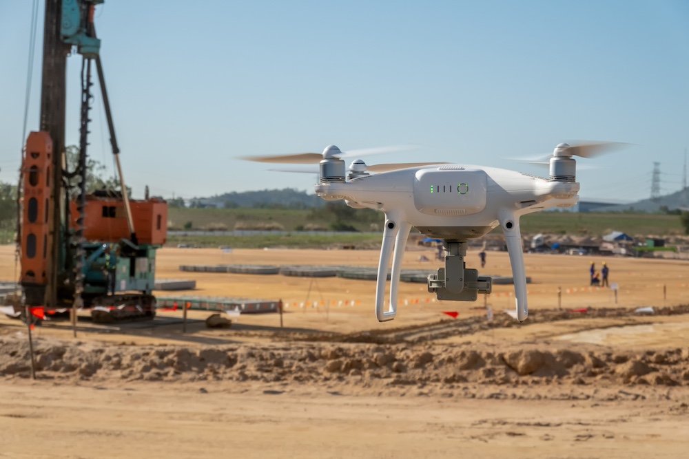 5 Applications of Drones in Construction Industry