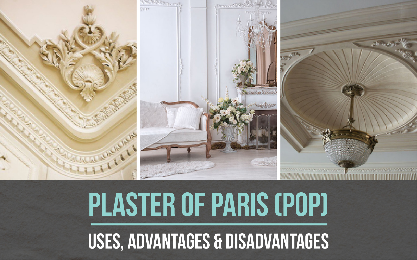 Plaster of Paris (POP) – Versatile Material for Construction and Design